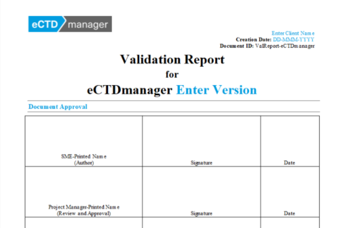 Ectdmanager Complete Regulatory Dossier Management And Ectd Software